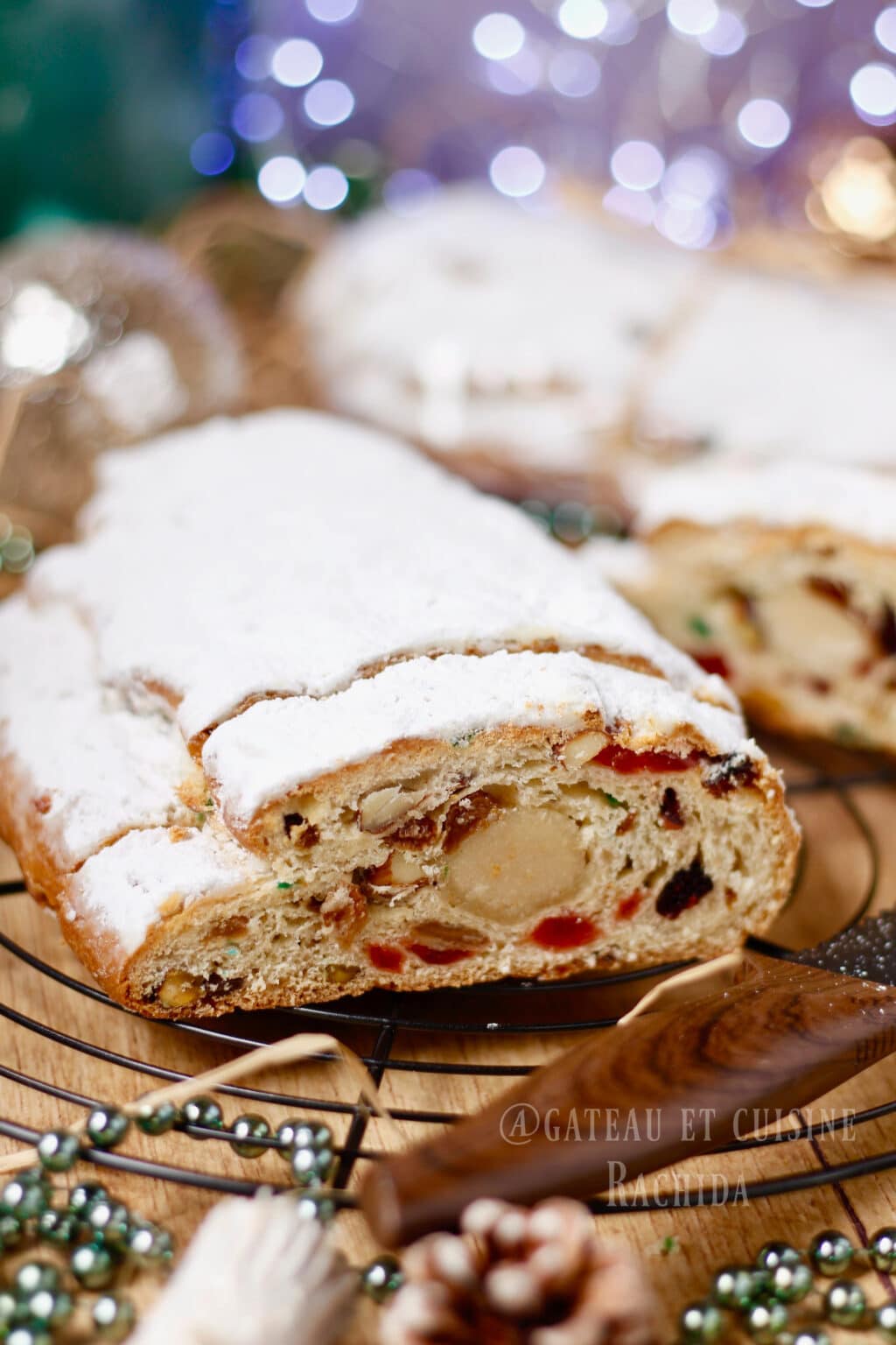 Traditional German Christmas Stollen Recipe | Gâteau et cuisine Rachida