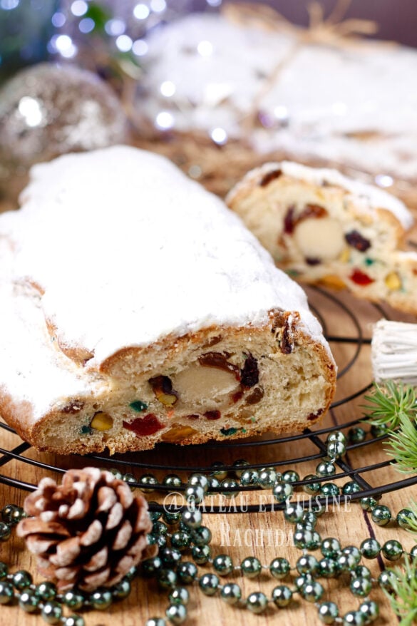 Traditional German Christmas Stollen Recipe | Gâteau et cuisine Rachida