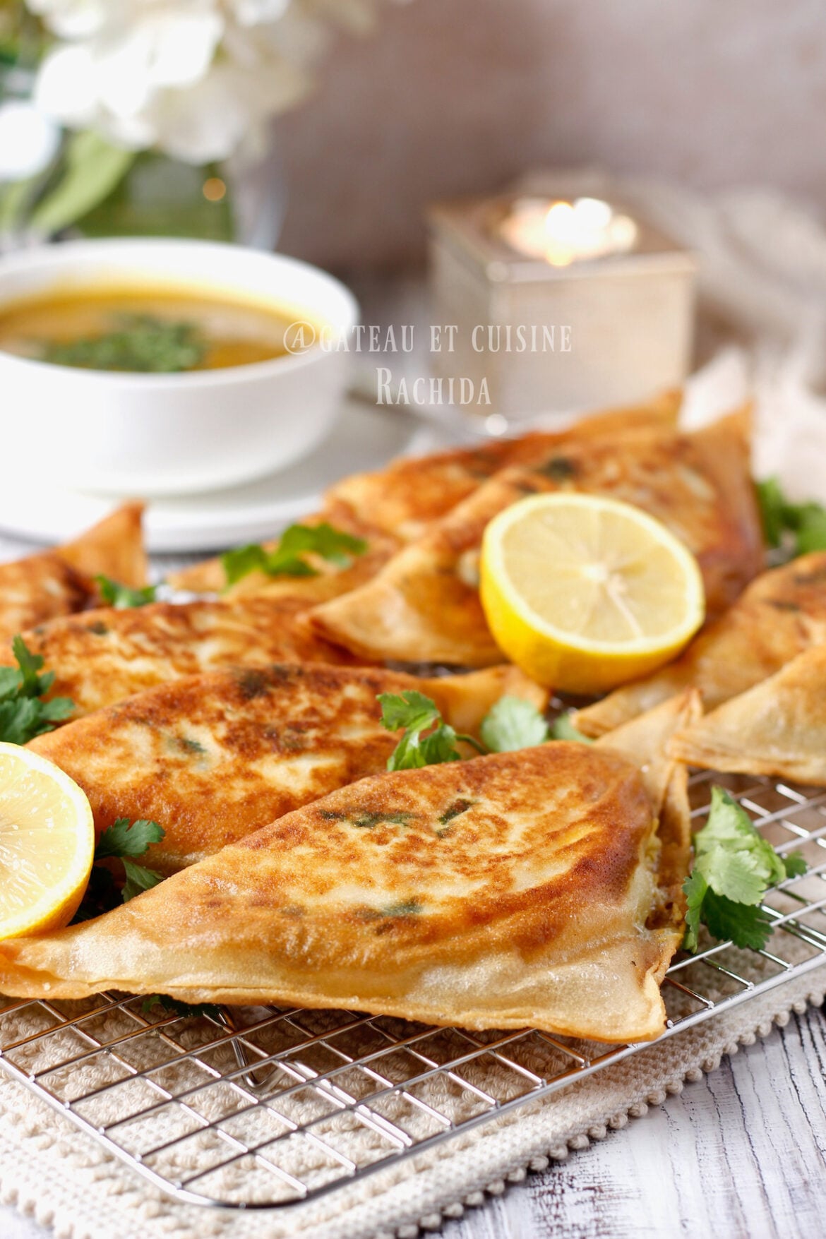 Tunisian Brik with Tuna and Egg | Gâteau et cuisine Rachida