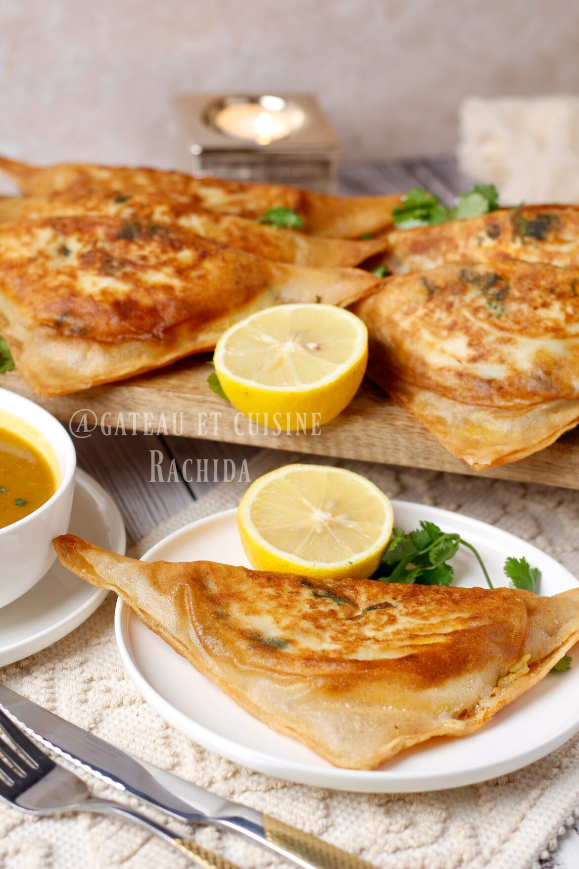 Tunisian Brik with Tuna and Egg | Gâteau et cuisine Rachida