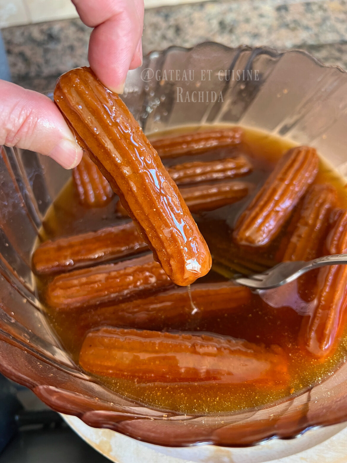 Recette Zlabia Banane | Gâteau et cuisine Rachida