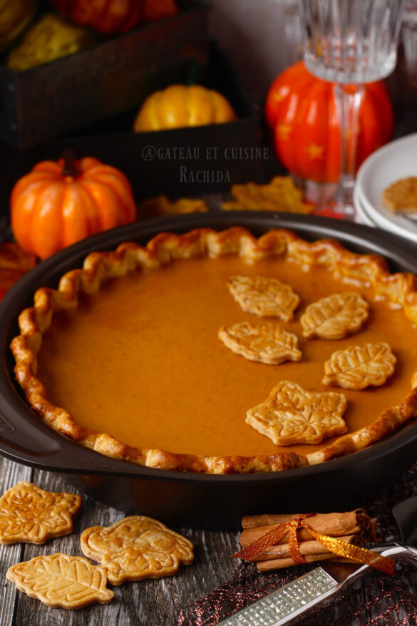 The Best Easy Pumpkin Pie Recipe | Gâteau et cuisine Rachida