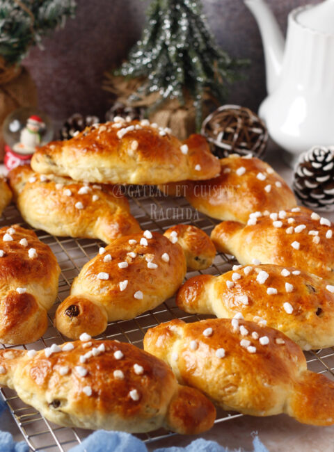 Belgian Cramique, Raisin Brioche Bread | Gâteau et cuisine Rachida